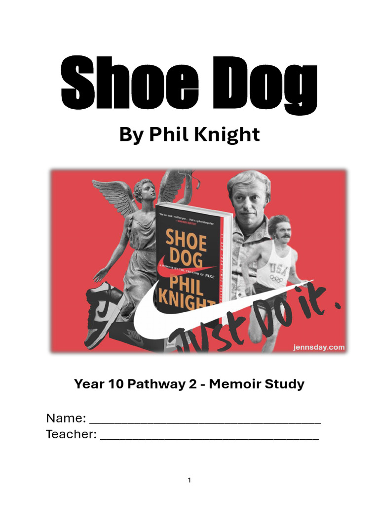 Shoe Dog: Memoir Study Guide | PDF | Nike