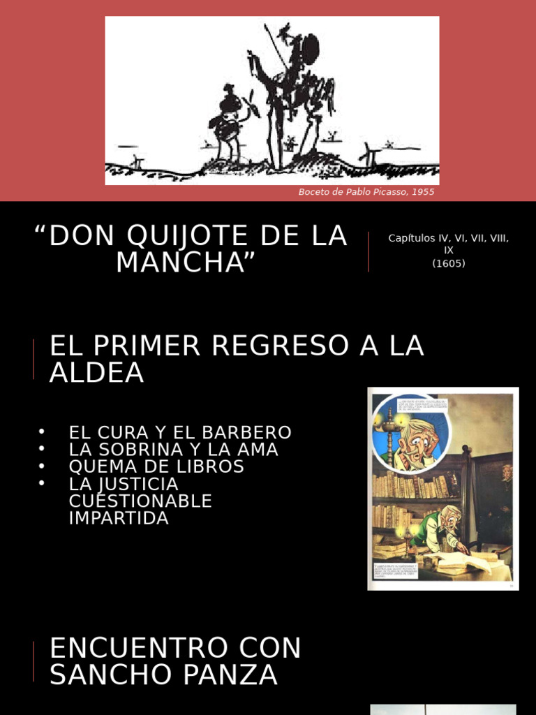 Don Quijote de La Mancha - Parte 2 (Cap. 4,6,7,8,9 - 1605) (1) (1) | PDF