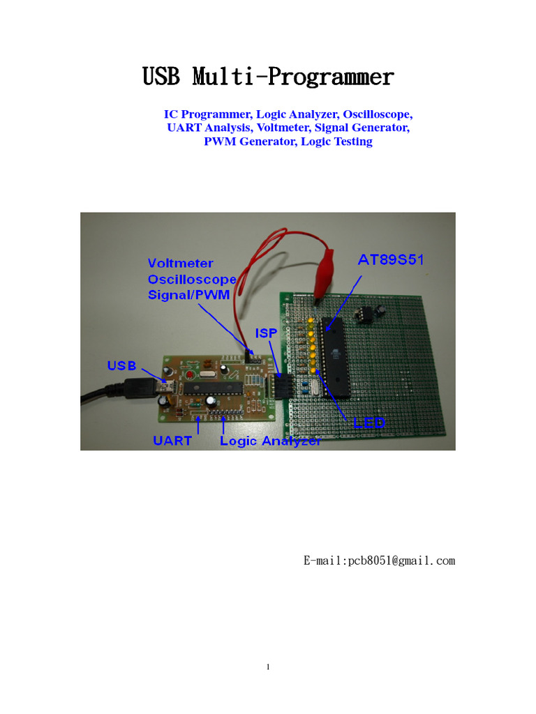 USB Programmer V3-PIC16F24J50 | PDF | Sampling (Signal Processing) | Bit Rate