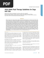 2024 AAHA Fluid Therapy Guide | PDF