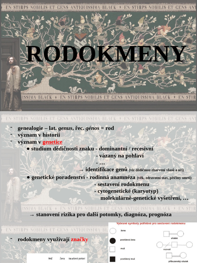 Rodokmeny | PDF