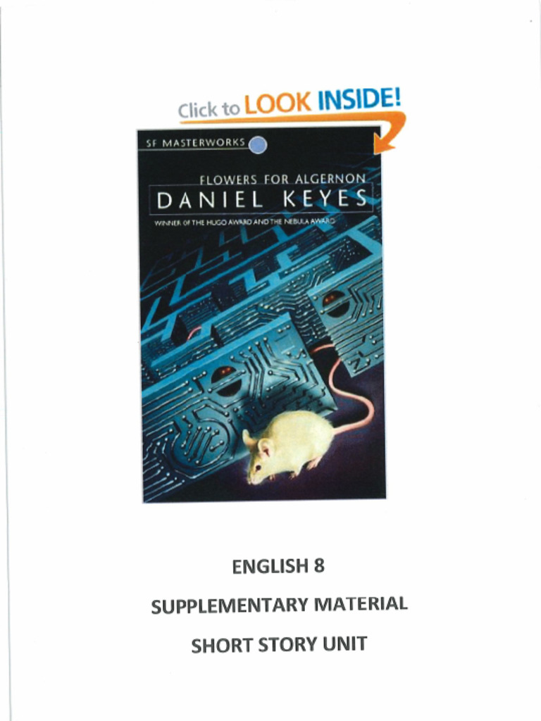 Unit 1 - Short Stories - Booklet | PDF