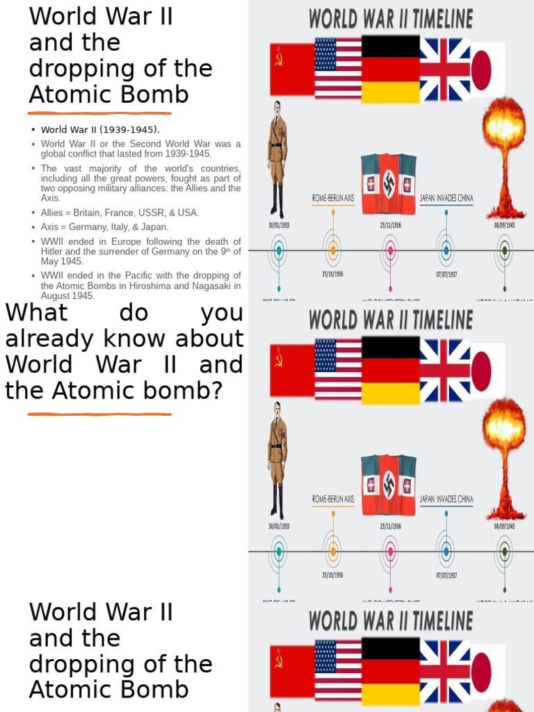 World War II & The Atomic Bomb | PDF | Politics | Travel