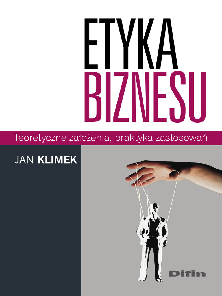 Klimek Etyka Biznesu | PDF