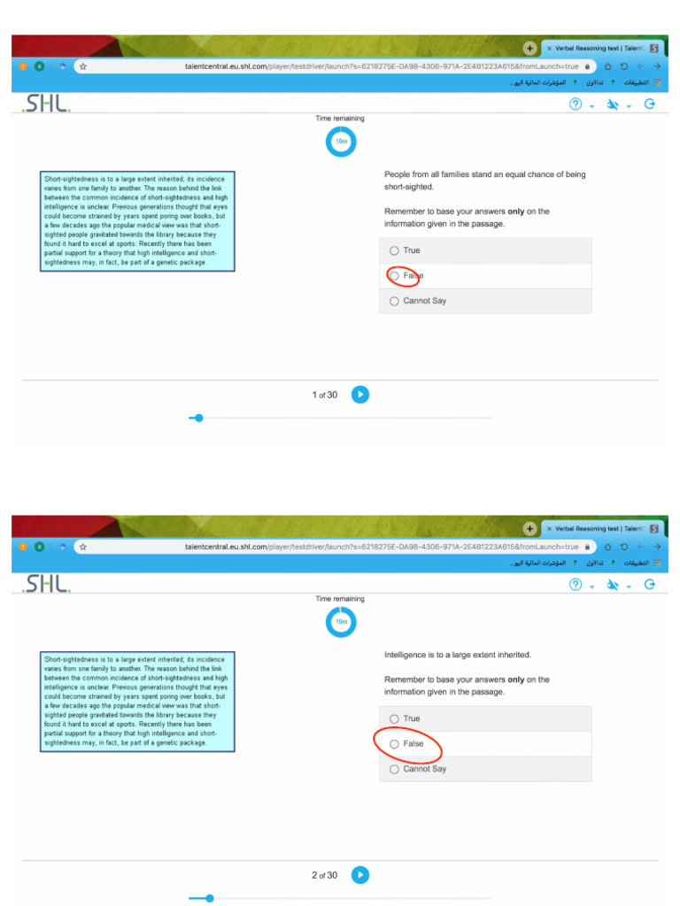 Verbal Reasoning 2 | PDF