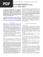 IEEE Format Template | PDF | Microsoft Word | Written Communication