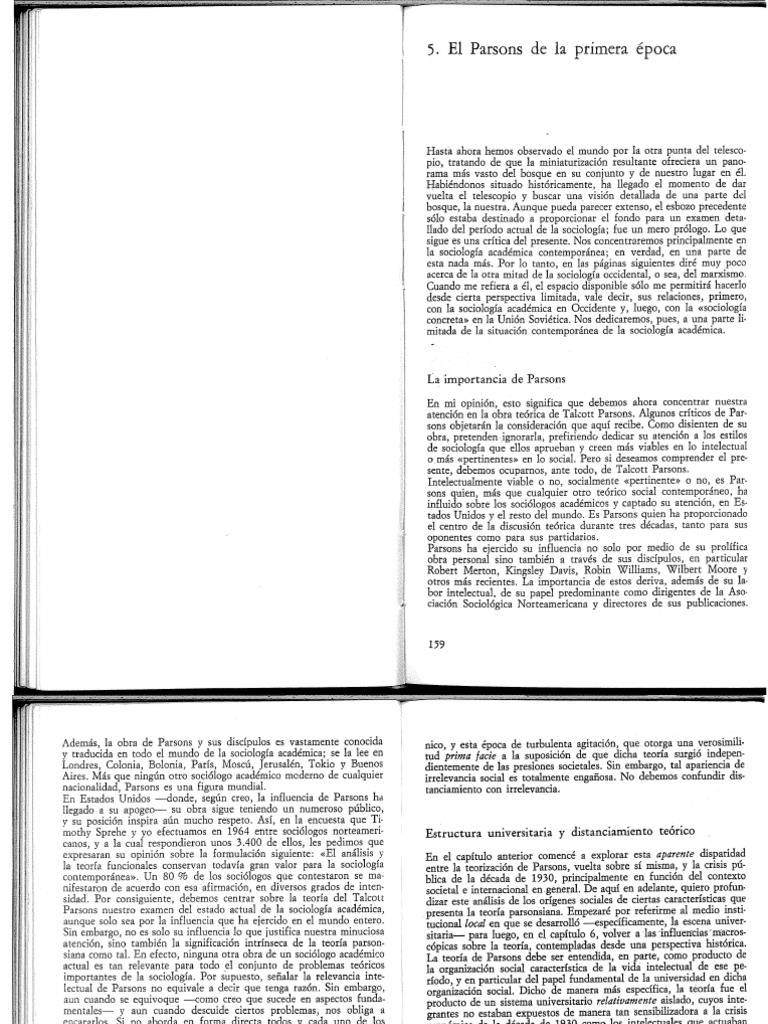 Gouldner - La Crisis de La Sociología Occidental | PDF