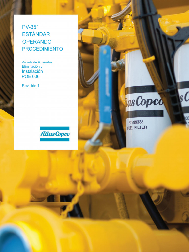 SOP - PV-351 - 006 - 9 Spool Valve Bank Removal and Installation (Banco ...