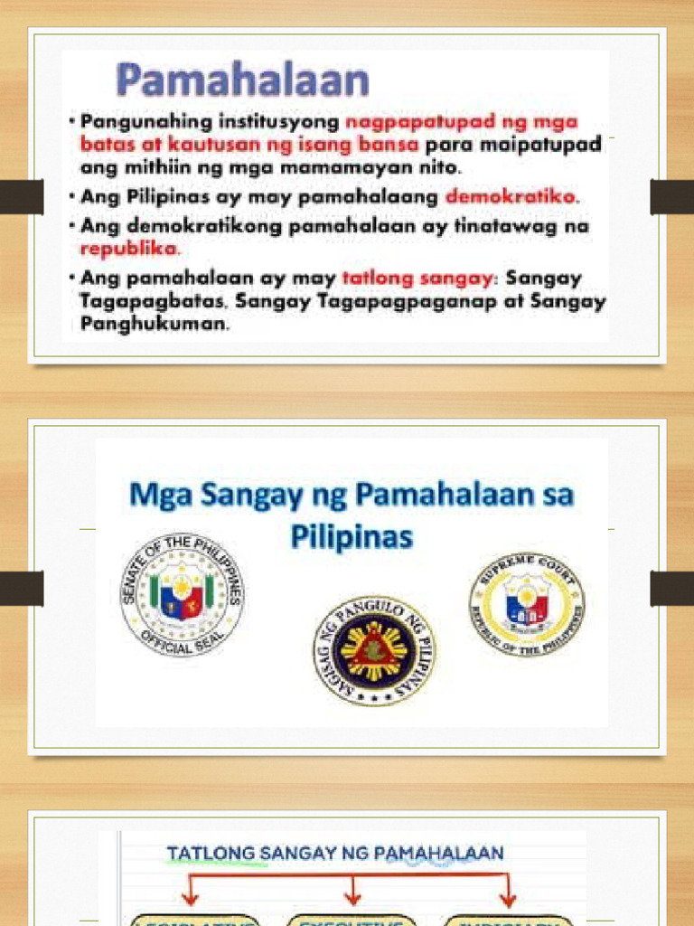 Sangay NG Pamahalaan | PDF