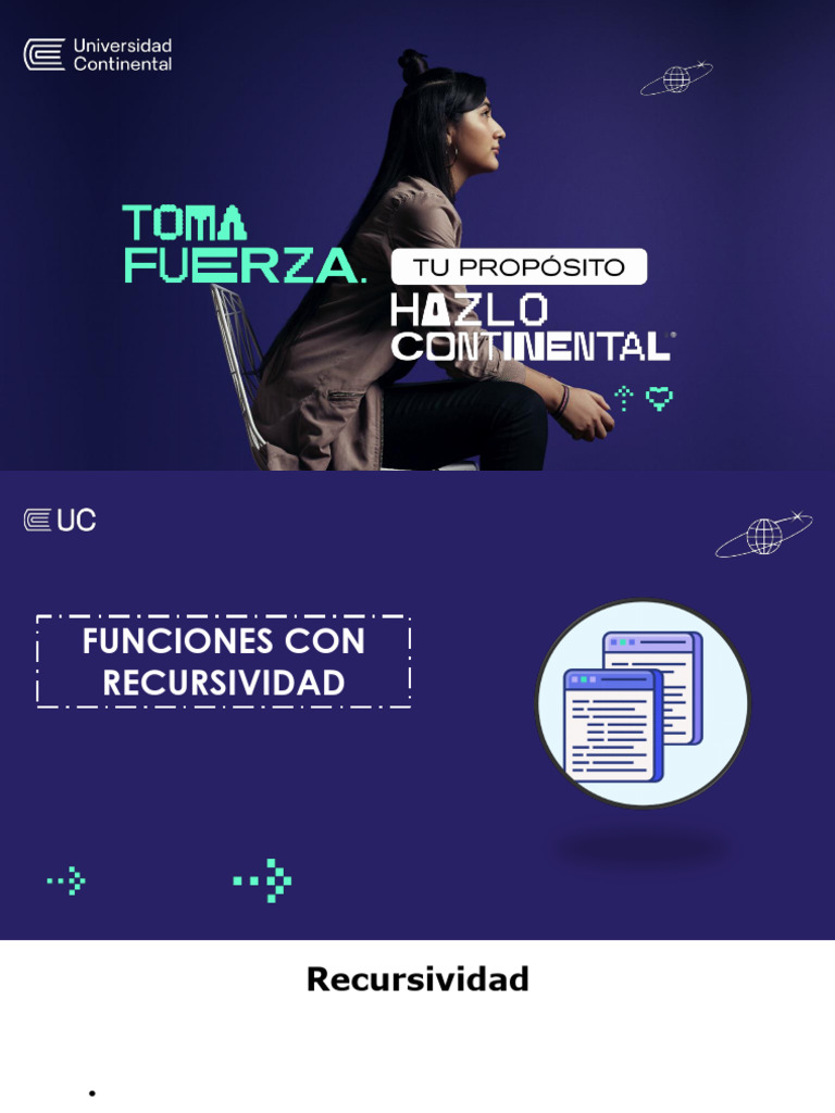 S10 FP Práctica - Funciones con recursividad | PDF | Recursividad | C