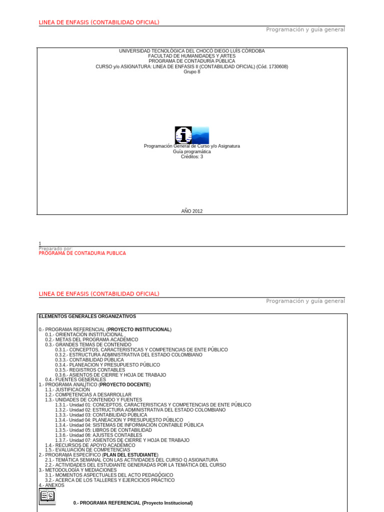 Contabilidad Oficial - Contenido Utch | PDF | Contabilidad | Contador
