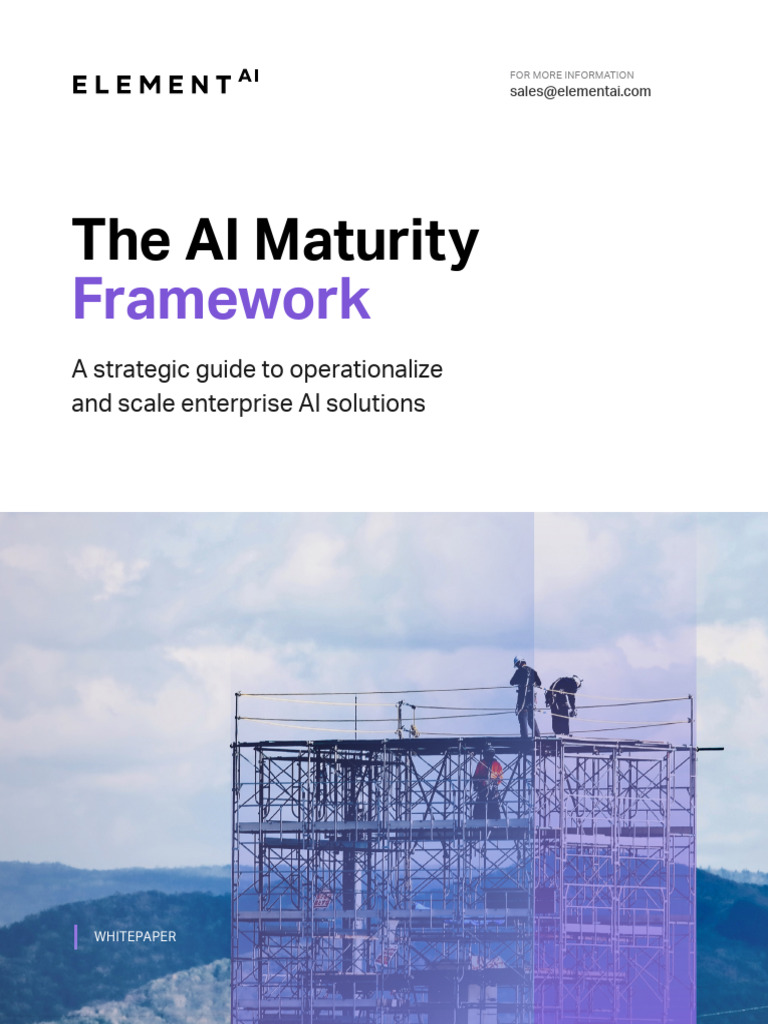 AI Maturity Framework - White Paper - EN | PDF | Artificial ...