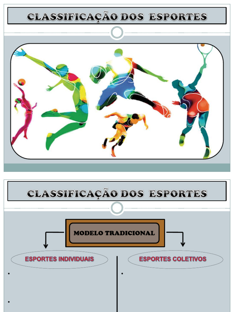 Esportes - Classificação Pela Logica Interna | PDF | Esportes Olímpicos ...