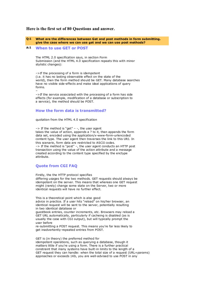 Interview Questions Part 1 | PDF | Class (Computer Programming) | Php