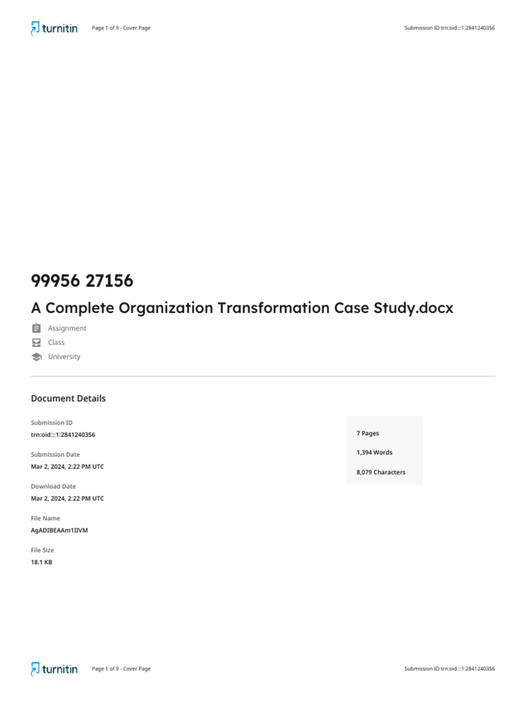 Agile Transformation Case Study at Interac | PDF | Agile Software ...