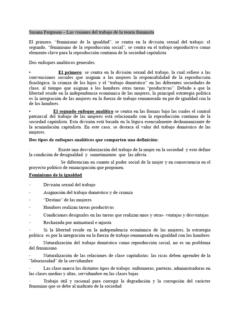 RESUMEN FERGUSON- RODRIGUEZ- CECCHINI | PDF | Politica social | Adultos