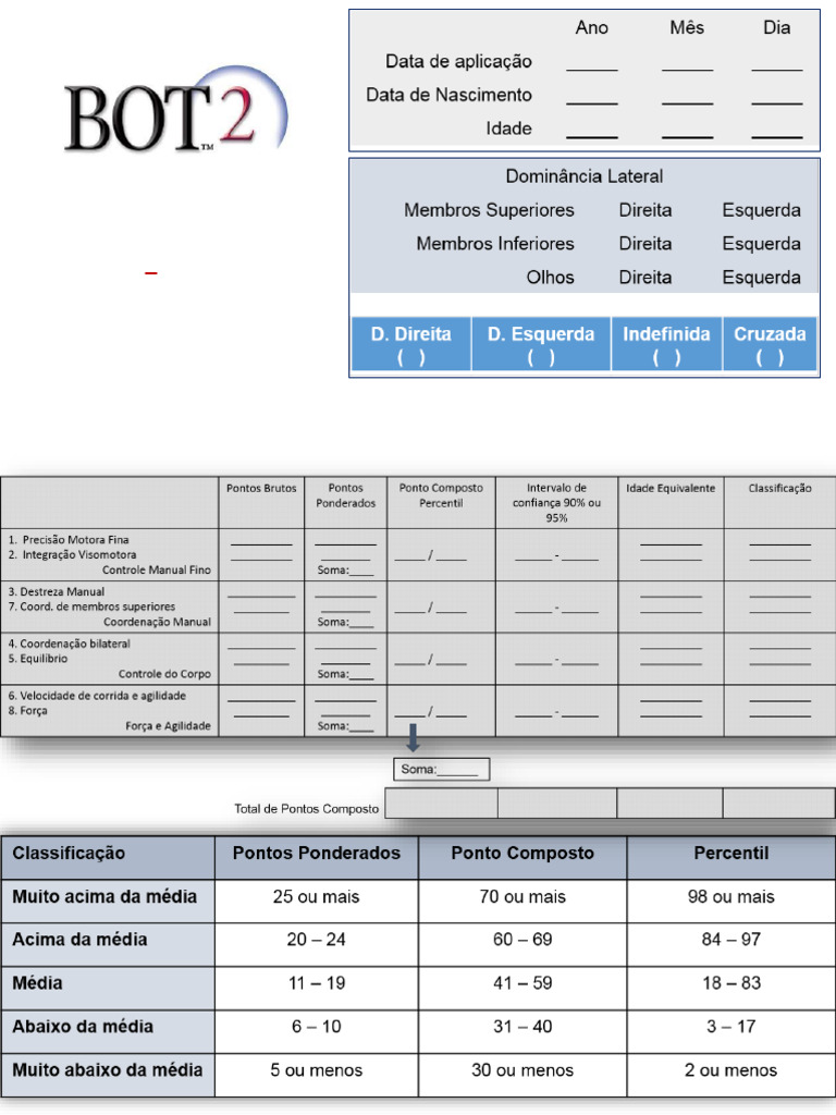 Folha de Resposta - BOT 2 | PDF | Carreira e Crescimento