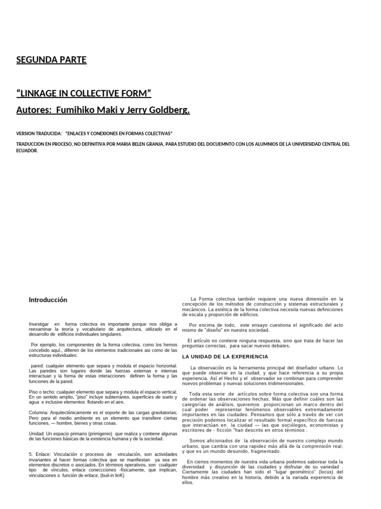 Segunda Parte | PDF | Experiencia | Diseño