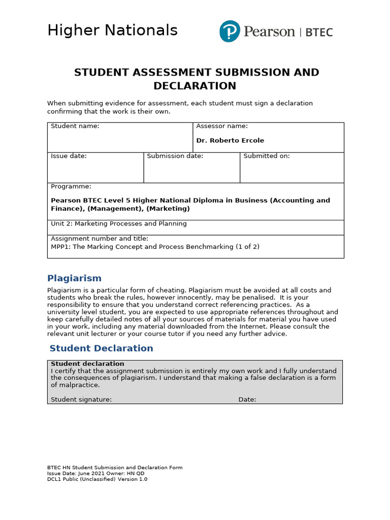 Student - Assessment - Submission - and - Declaration - Unit 2. MPP ...
