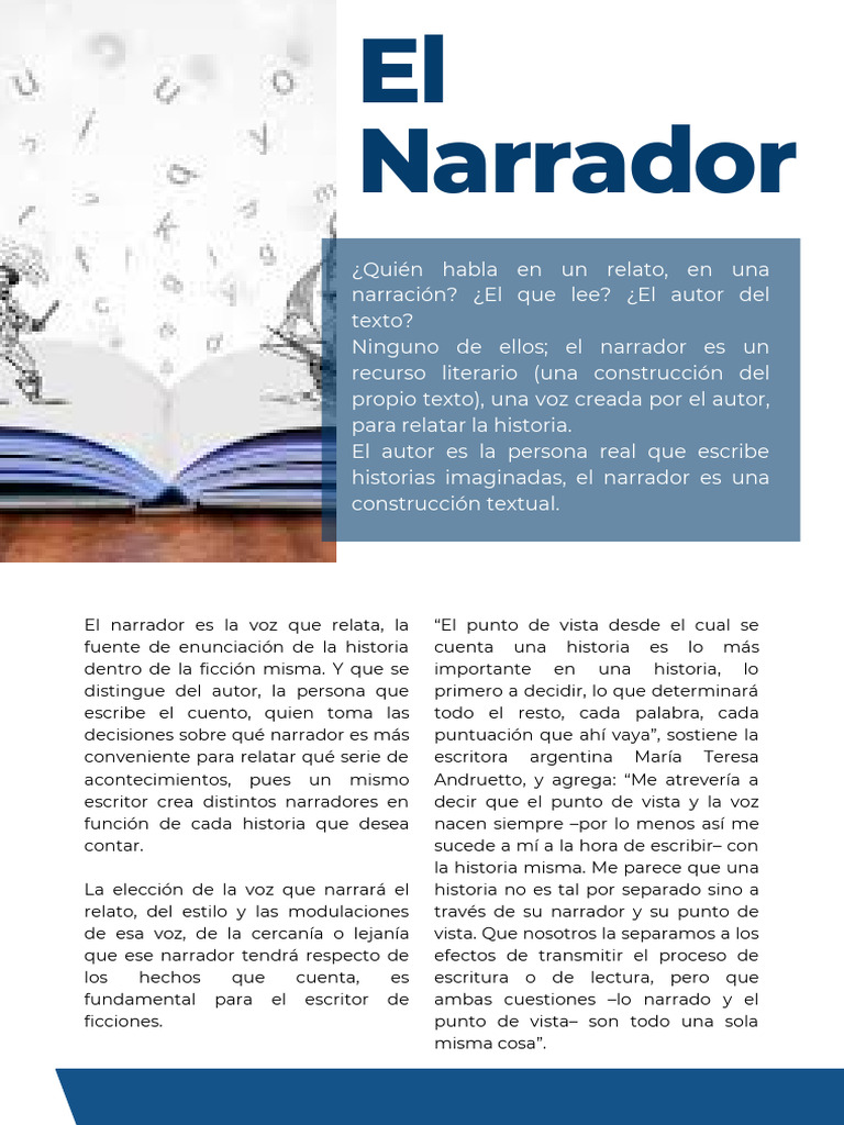 El Narrador | PDF | Narración