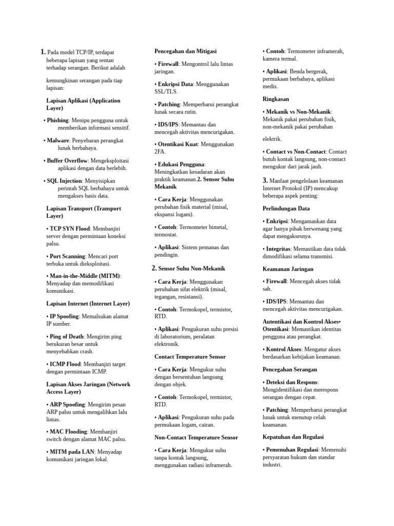 Kisi Kisi Basdat Uas | PDF