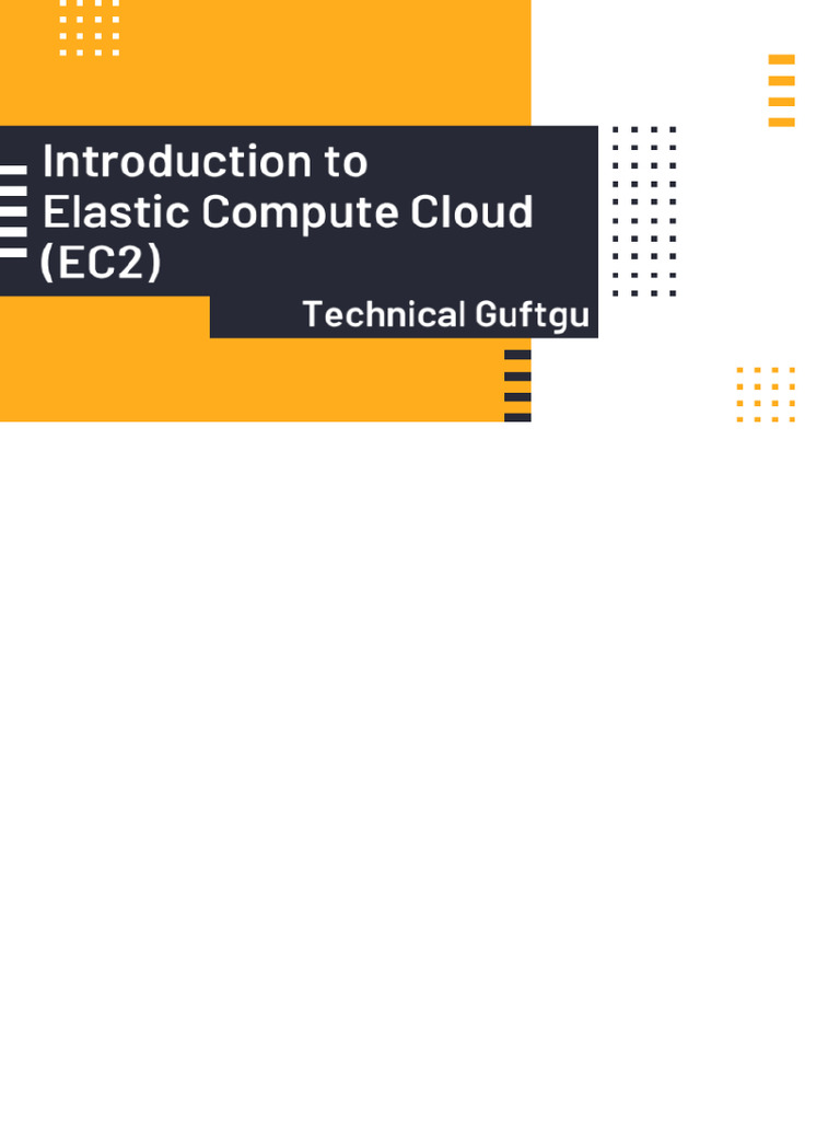 Intro TO EC2 | PDF