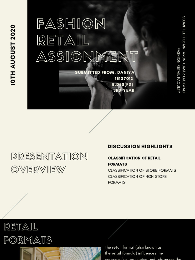 Retail Format Classification in India | PDF | Retail | Supermarket