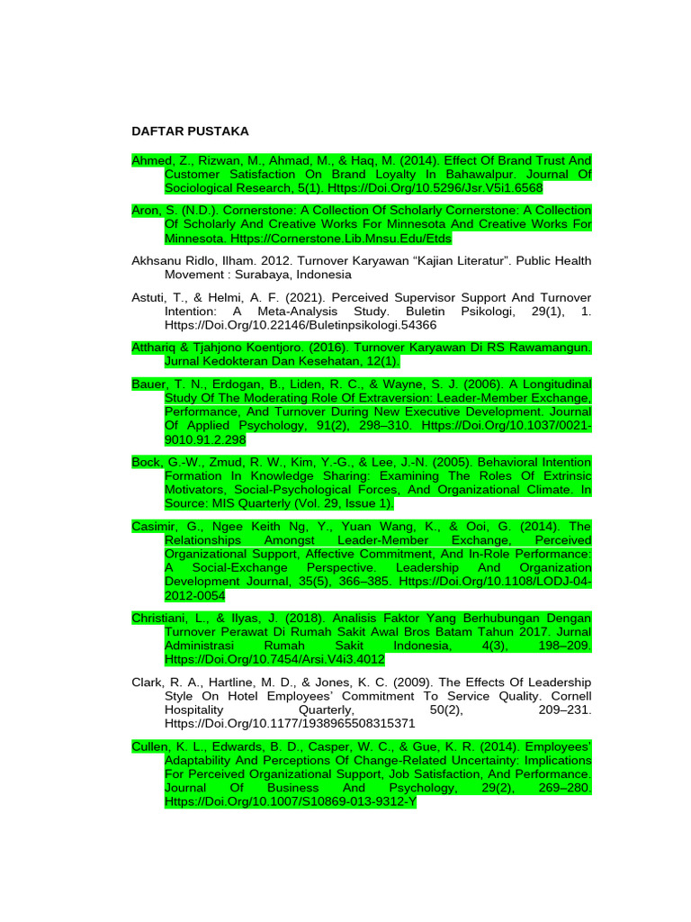 Dapus Lama | PDF | Industrial Organization | Leadership