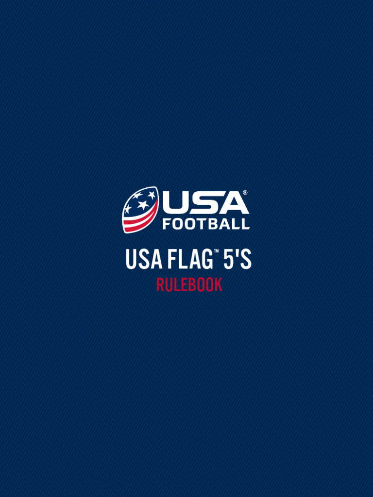 Usa Flag 5's Rulebook | PDF | American Football | Sports