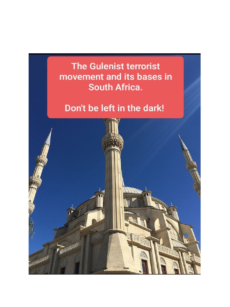 Warning To The SA Muslim Concerning The Gulen Movement | PDF | Gülen ...