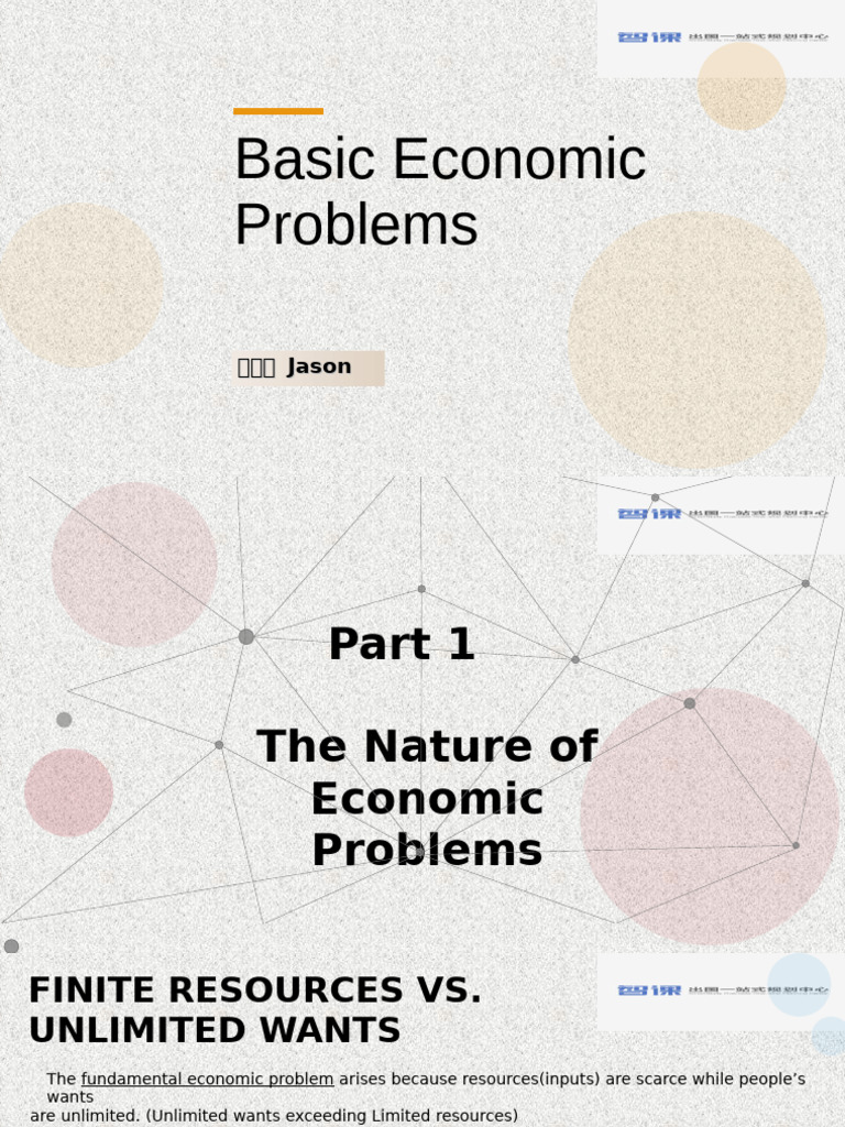 Igeco-Basic Economic Problem | PDF | Economics | Economies