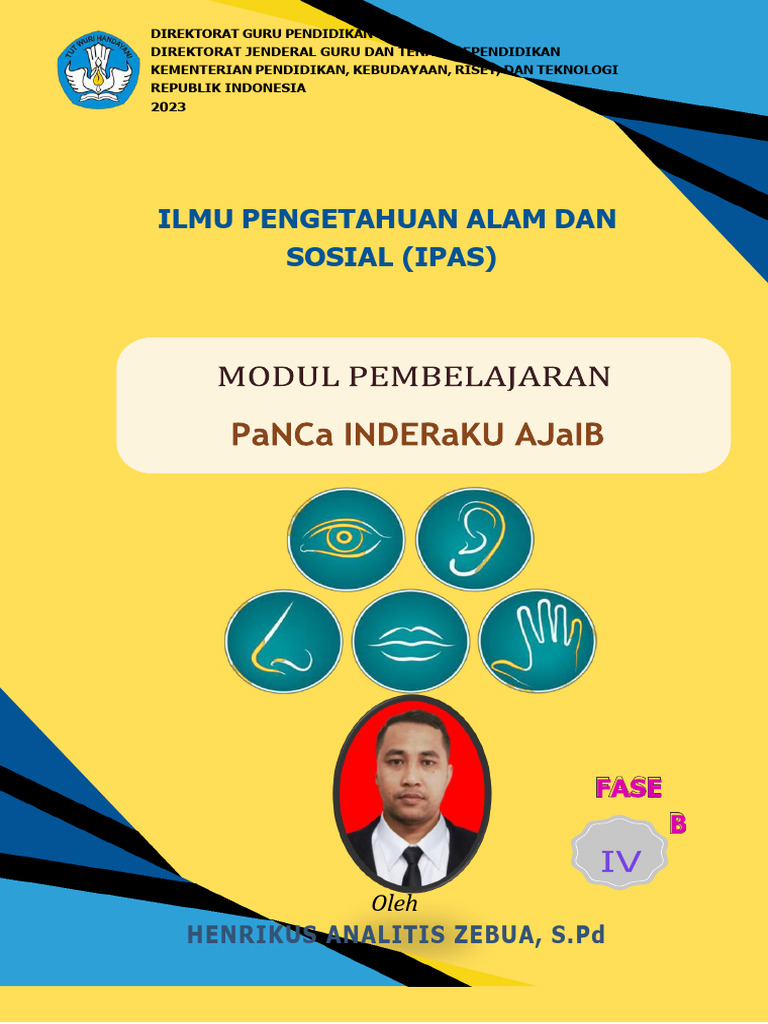 Modul Ajar Ilmu 1 Pengetahuan Alam Dan Sosial (IPAS) - PANCA INDERAKU AJAIB - Fase B | PDF ...