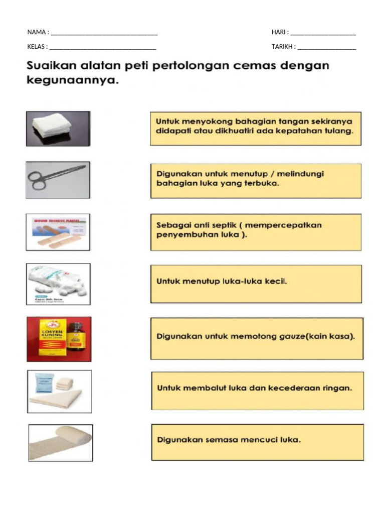 Fungsi Alatan Pertolongan Cemas | PDF