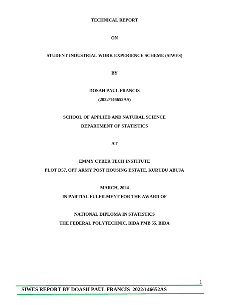 Technical Report | PDF | Probability Distribution | Statistics