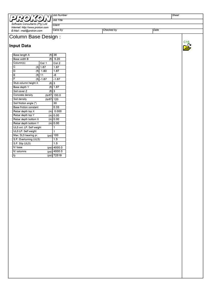 Prokon | PDF | Beam (Structure) | Mechanics