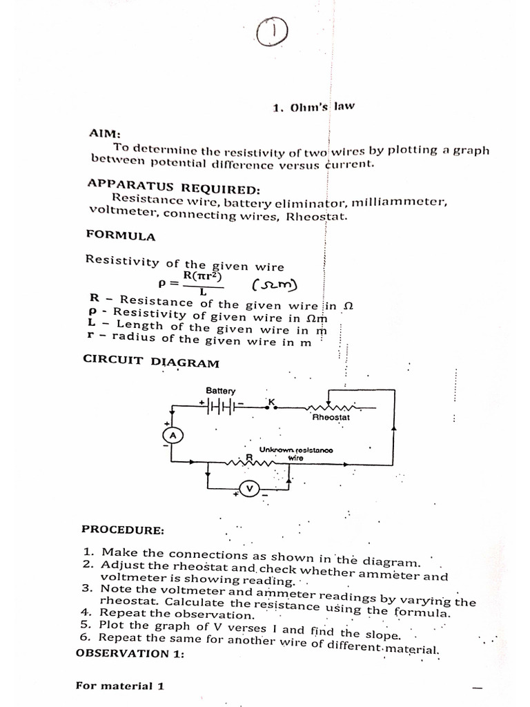 Physics Manual - 2 | PDF