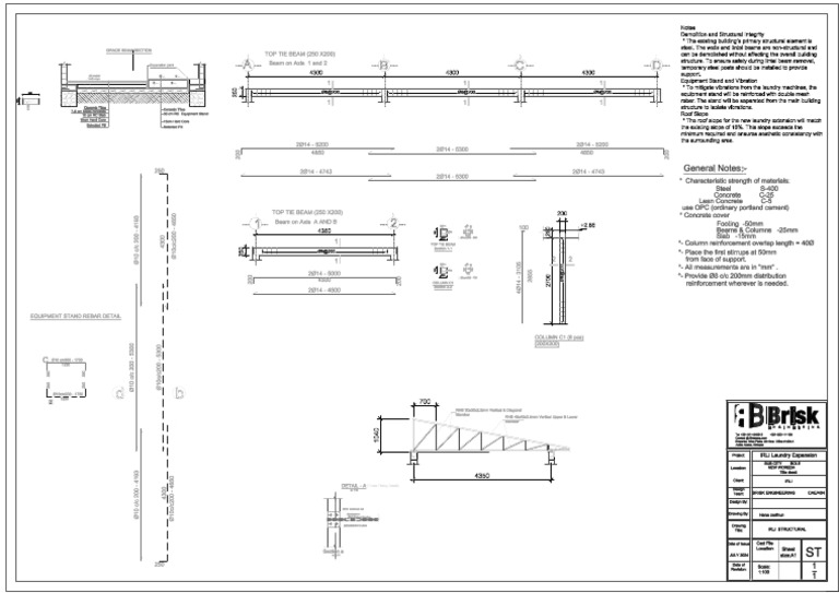 Structural Drawing | PDF