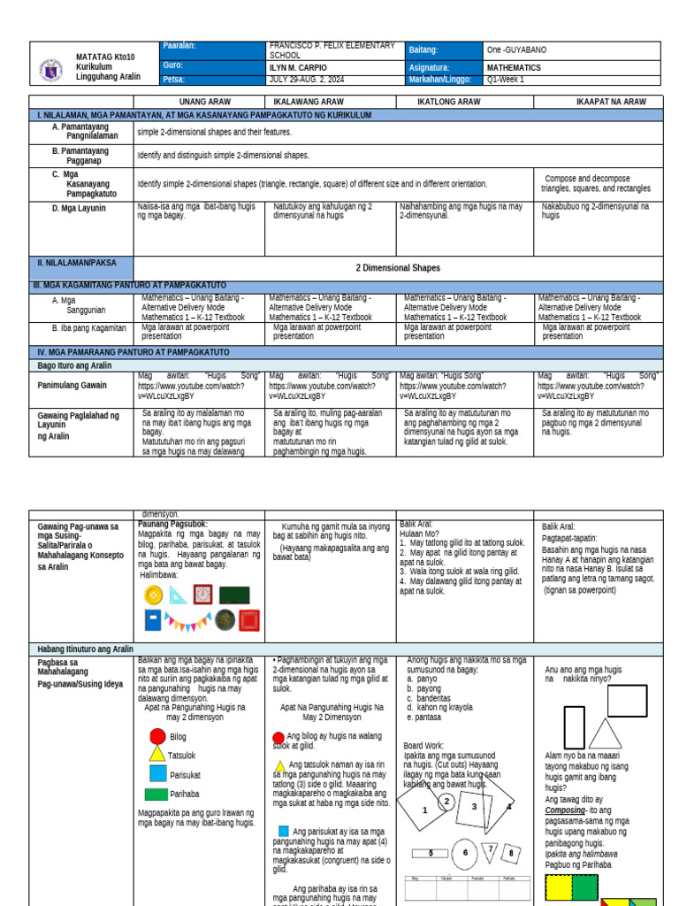 Week 1 Math | PDF