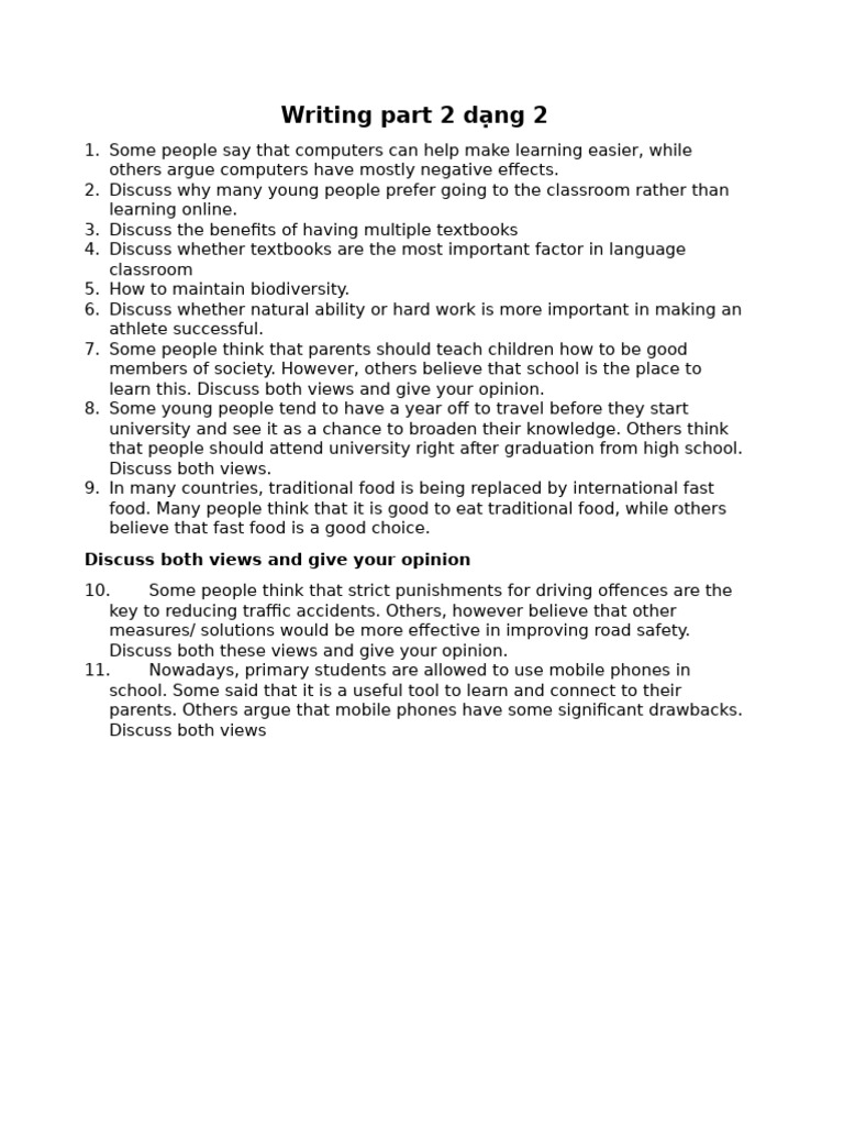 VSTEP Writing Part 2 D NG 2 | PDF