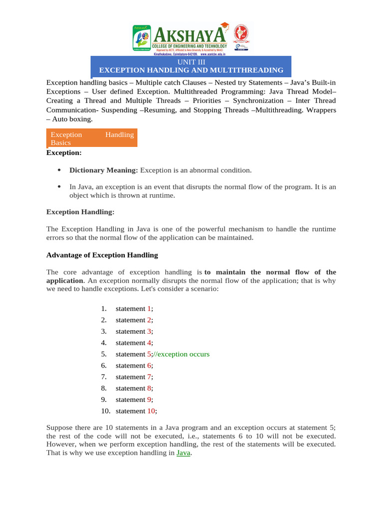Unit III | PDF | Programming Paradigms | Computer Engineering