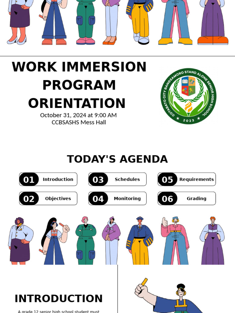 Parents' Guide to Work Immersion 2024 | PDF | Learning