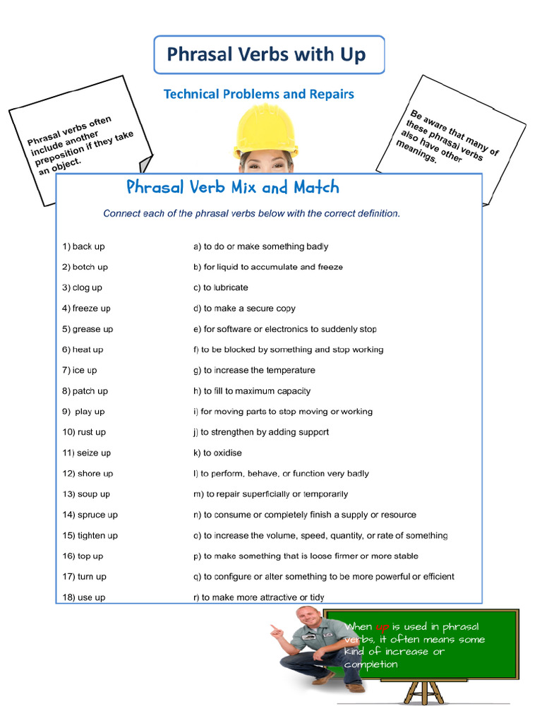 Phrasal Verbs Repair | PDF