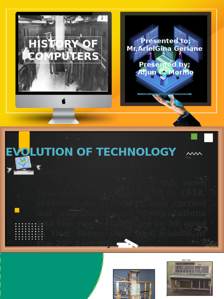Evolution of Computers: A Historical Overview | PDF | Integrated Circuit | Transistor