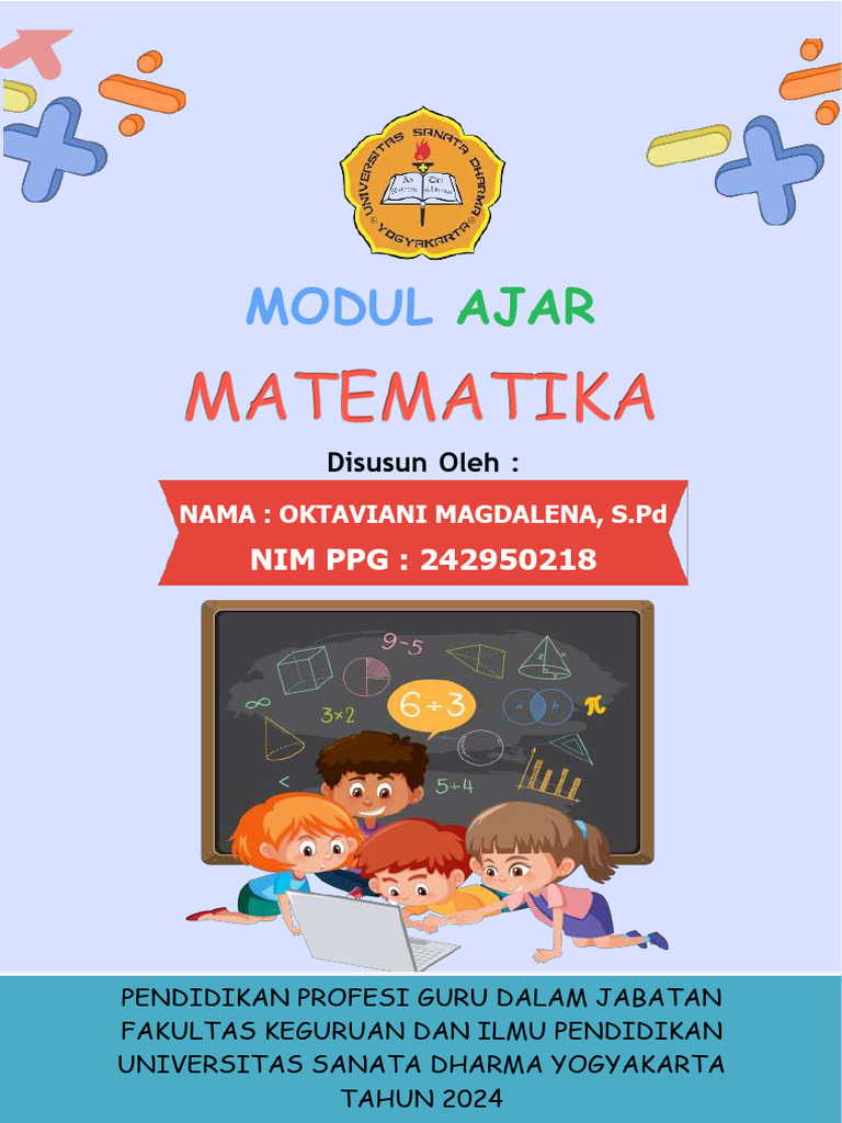 Modul Ajar PPG Guru Tertentu Math Okta | PDF