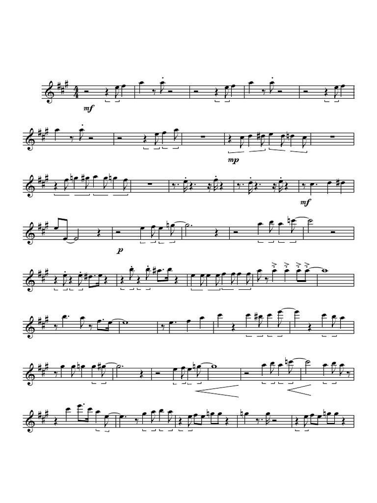 Alto Sax. 1 | PDF