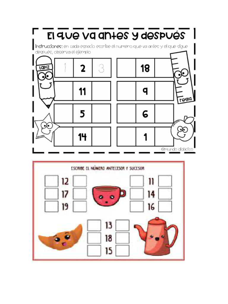 Numeros Hasta El 20 | PDF