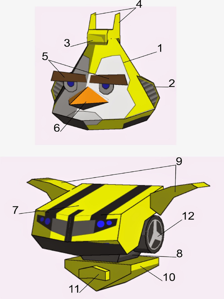 Bumblebee Angry Bird Paper | PDF