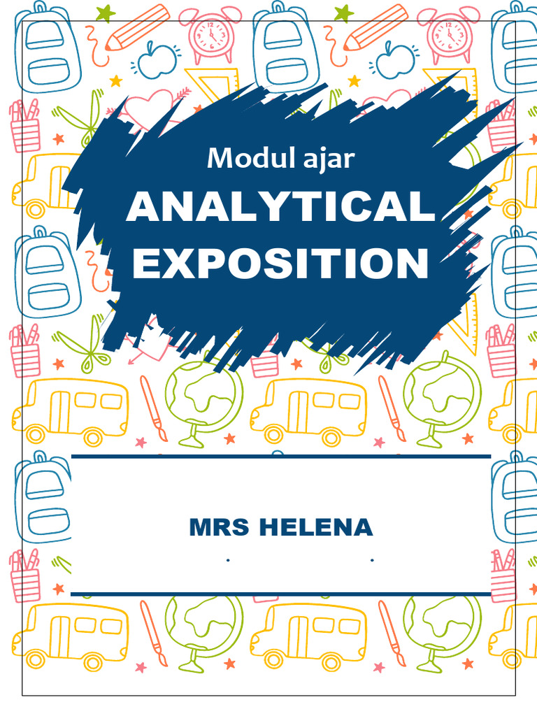 Modul Ajar Analytical Exposition FASE E | PDF | Vegetarianism | Formaldehyde