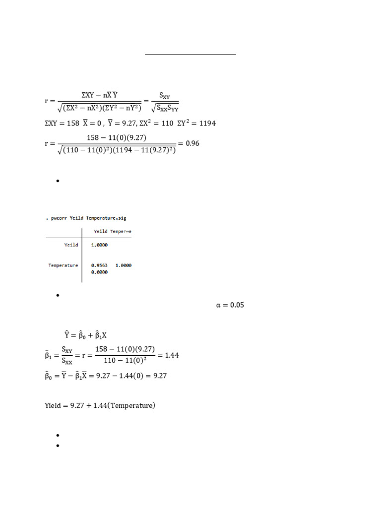TUTORIAL 1 SOLUTIONS_REGRESSION ANALYSIS | PDF | Errors And Residuals | Regression Analysis