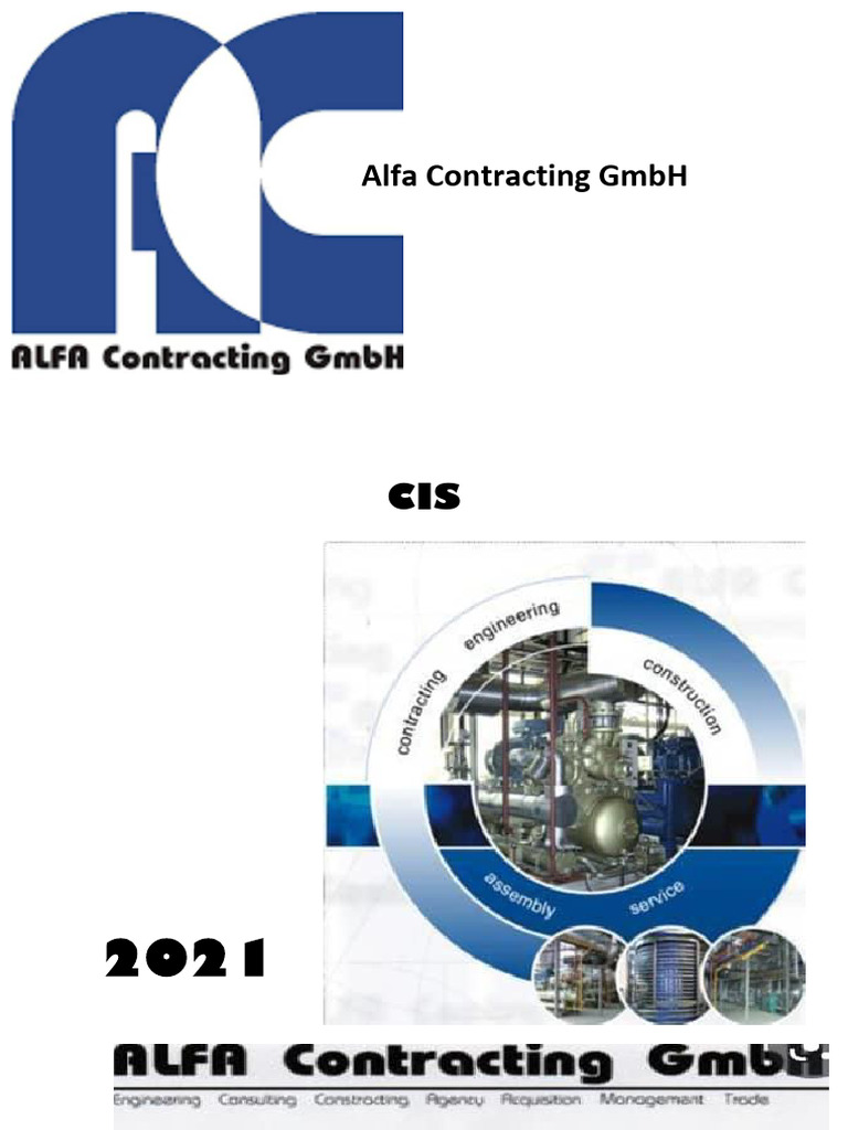 ALFA CONTRACTING GMBH | PDF